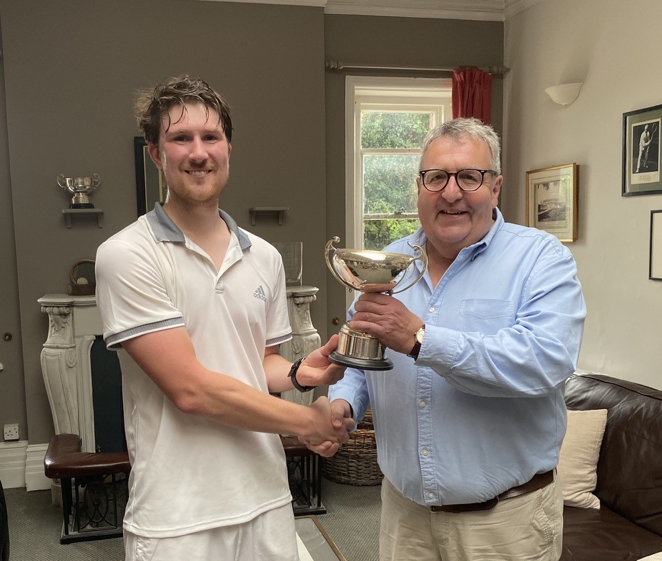 Third time Real Tennis triumph for Tom - The Stratford Observer