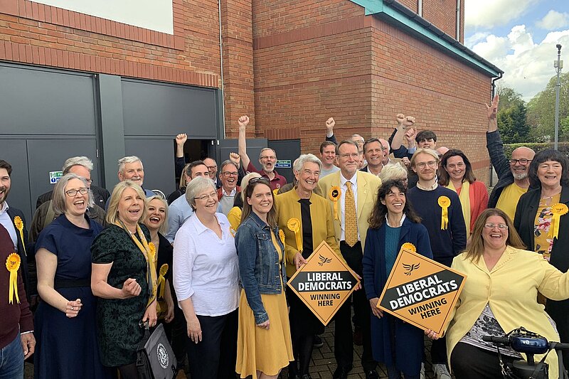 Stratford Lib Dems proclaim 'Change is Here' - The Stratford Observer