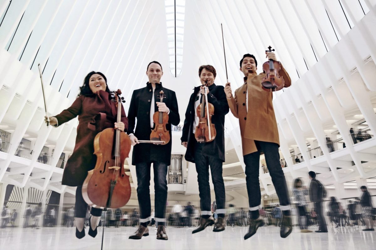 American string quartet tune up for Leamington date - The Stratford ...