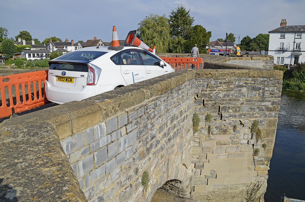 Council chiefs say they don't know when Bidford Bridge will reopen ...