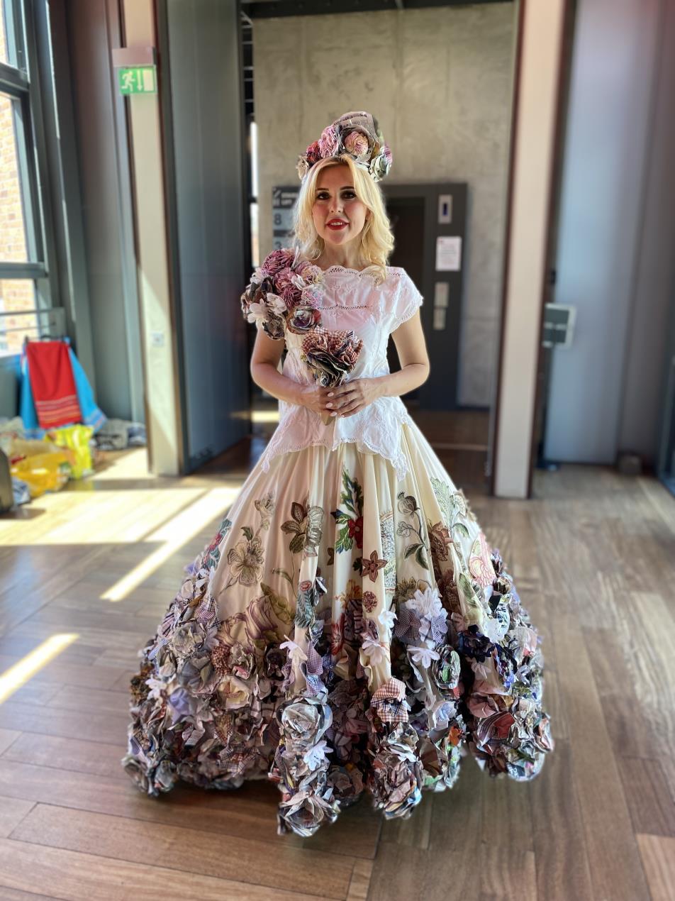 Refugees and asylum seekers unite to create stunning dress - The ...
