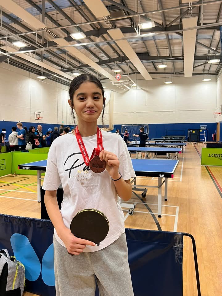 TABLE TENNIS - Junior player from Stratford wins bronze at Warwickshire ...